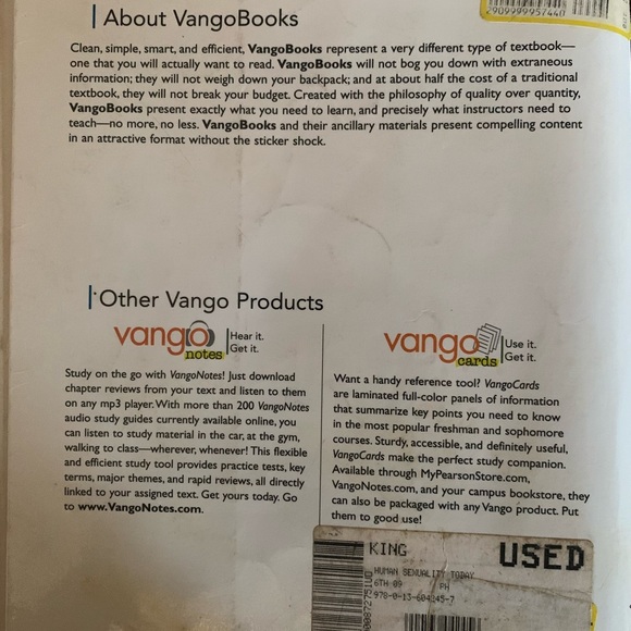 Vango Books | Other | Human Sexuality Today | Poshmark